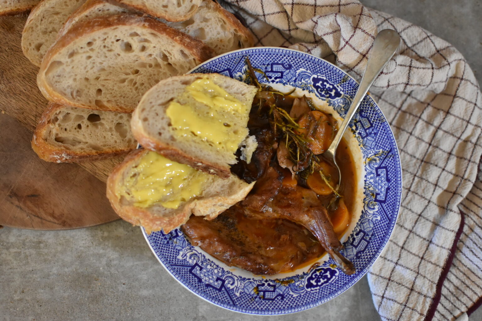 From Barn to Table: My Traditional English Rabbit Stew - Hardmead Farm